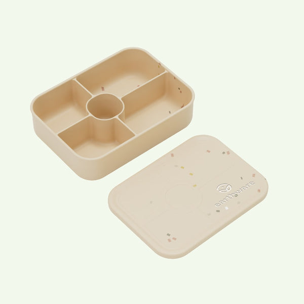 Earthware No-Tox Silicone Bento Lunch Box - 5 Compartments (1.2L) - ecogreenliving1