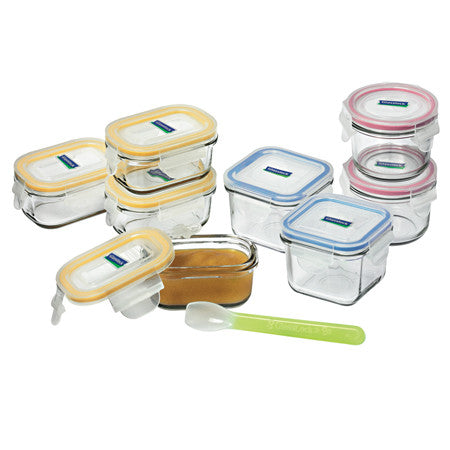 Glasslock Glass 9pc Baby Meal Set - ecogreenliving1